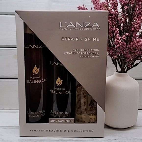 L'Anza | Hair | Lanza Keratin Healing Oil Lustrous Shampoo Conditioner ...